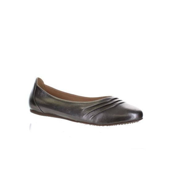 SoftWalk | Shoes | Softwalk Womens Safi Pewter Ballet Flats Size 2 Wide ...